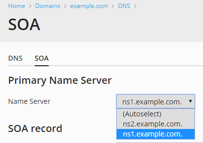 Managing DNS